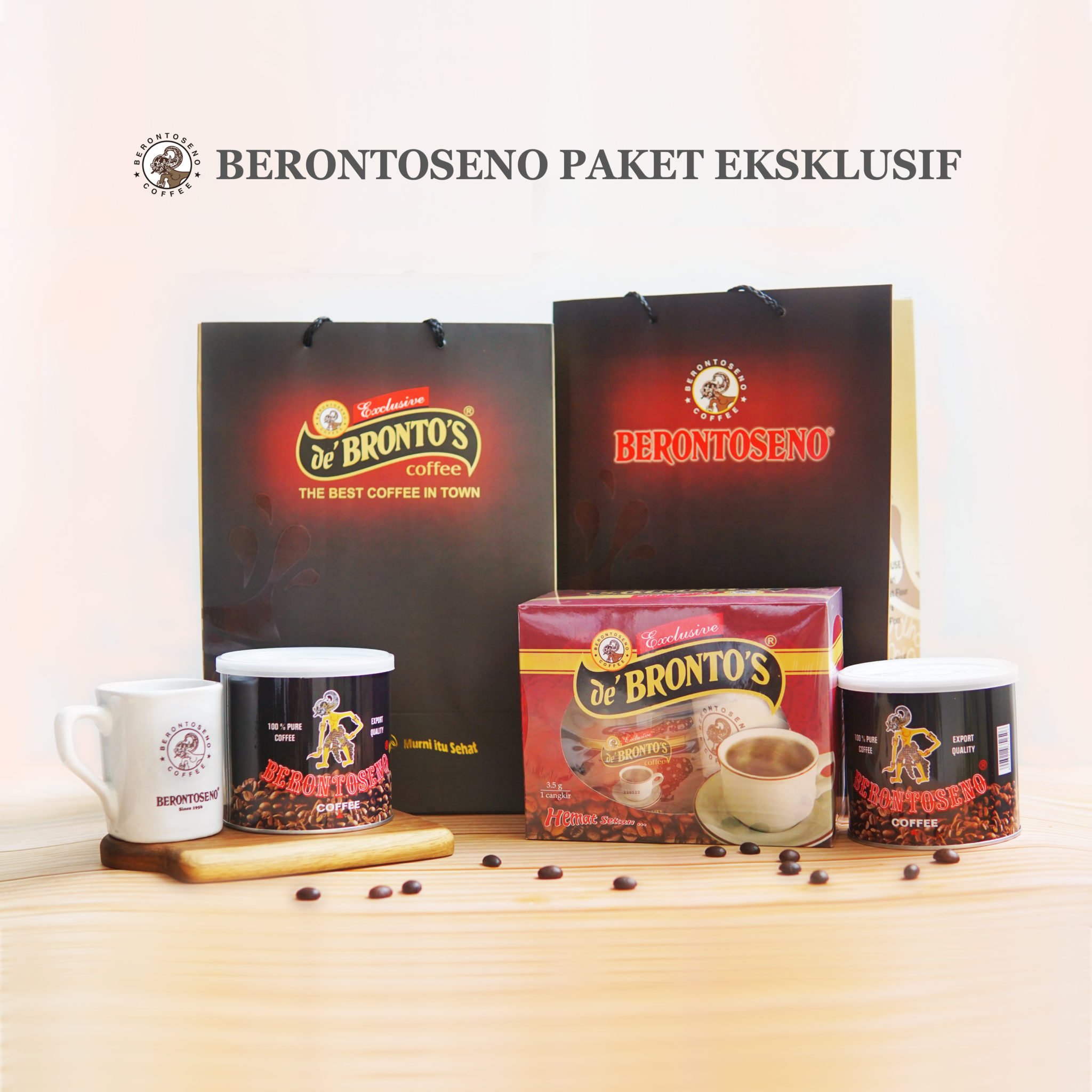 Berontoseno Paket Eksklusif – Kopi Berontoseno